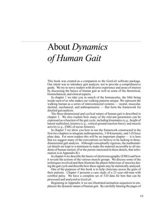 Dynamics of human gait | PDF