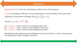 Dynamics of Machines and Mechanism, Mechanical Engineering | PPTX