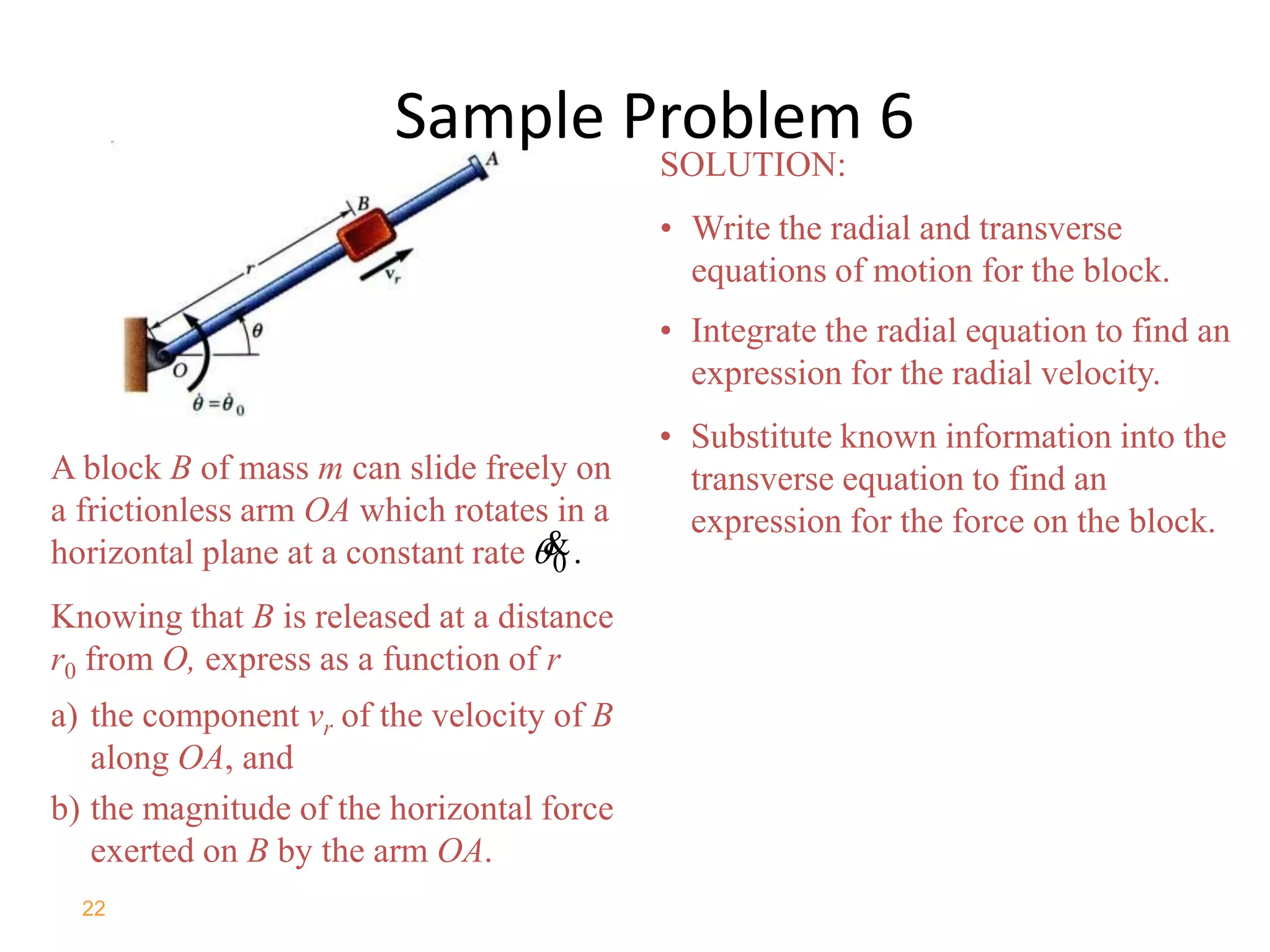 Dynamics of particles , Enginnering mechanics , murugananthan | PPTX