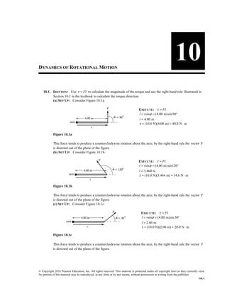 Dynamics of rotational motion.kasdjklfjaklsdjfkljspdf | PDF