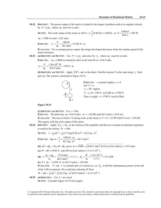 Dynamics of rotational motion.kasdjklfjaklsdjfkljspdf | PDF