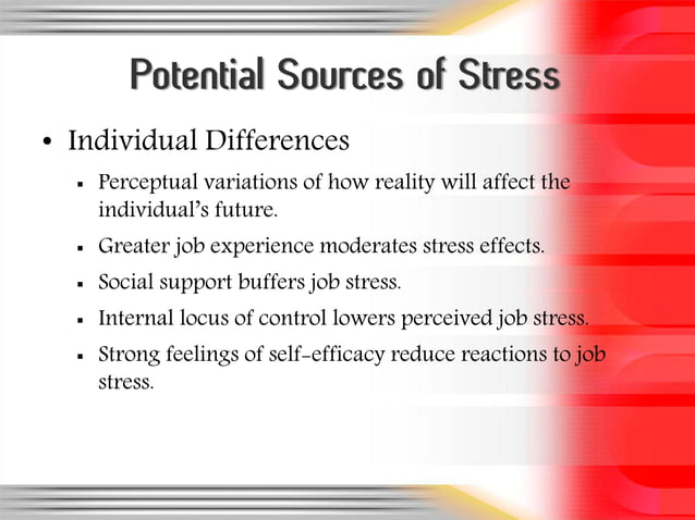 Dynamics of Stress