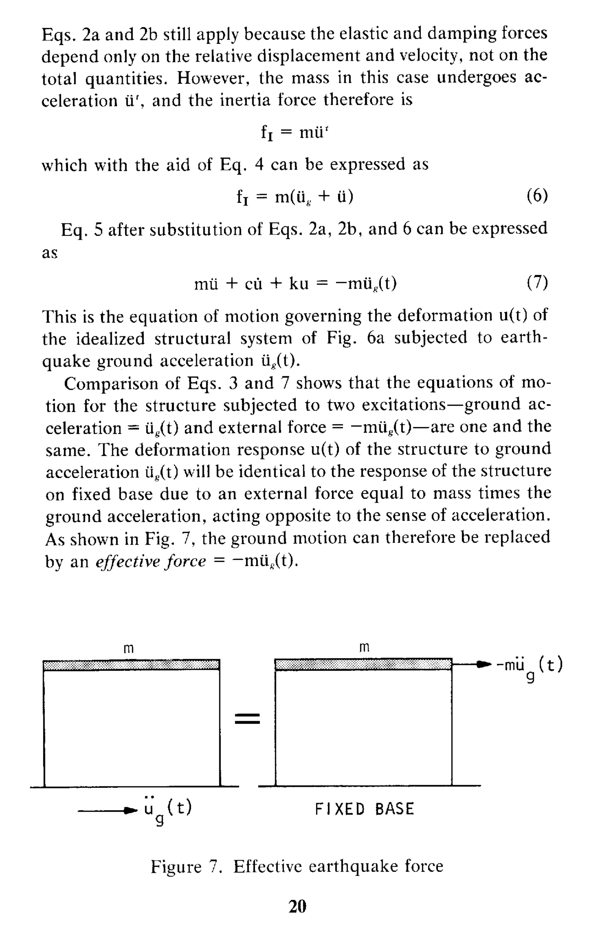 Dynamics of structures anil chopra | PDF