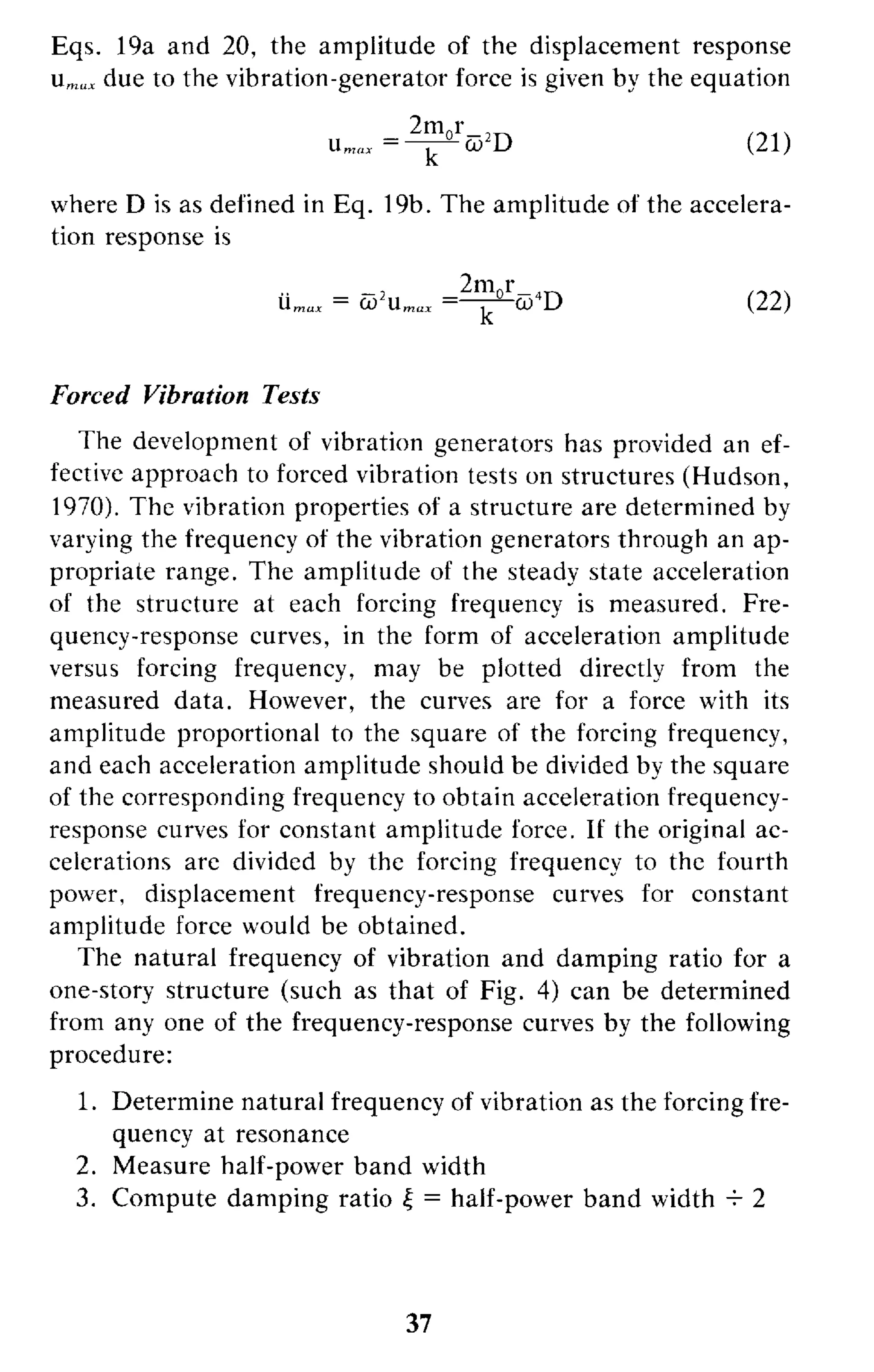 Dynamics of structures anil chopra | PDF