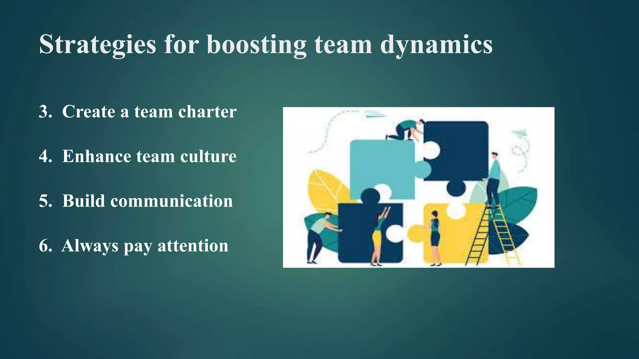 Dynamics of teamwork | PPTX | Science