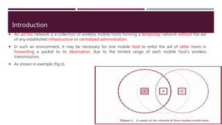 Dynamic source routing in ad hoc wireless networks | PPTX
