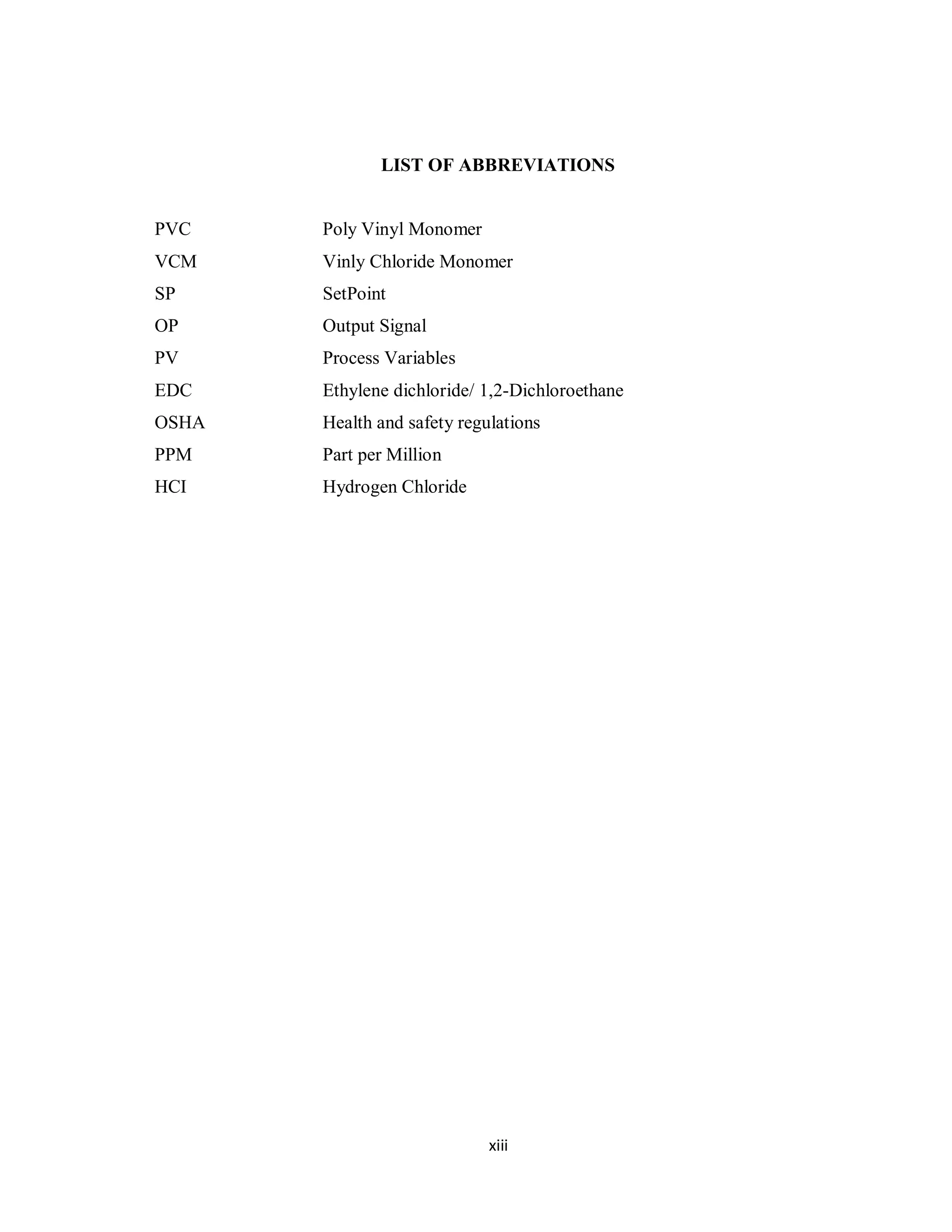 Dynamics simulation of_vinyl_chloride_monomer_(vcm) | PDF