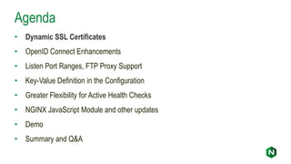 Dynamic SSL Certificates and Other New Features in NGINX Plus R18 and ...