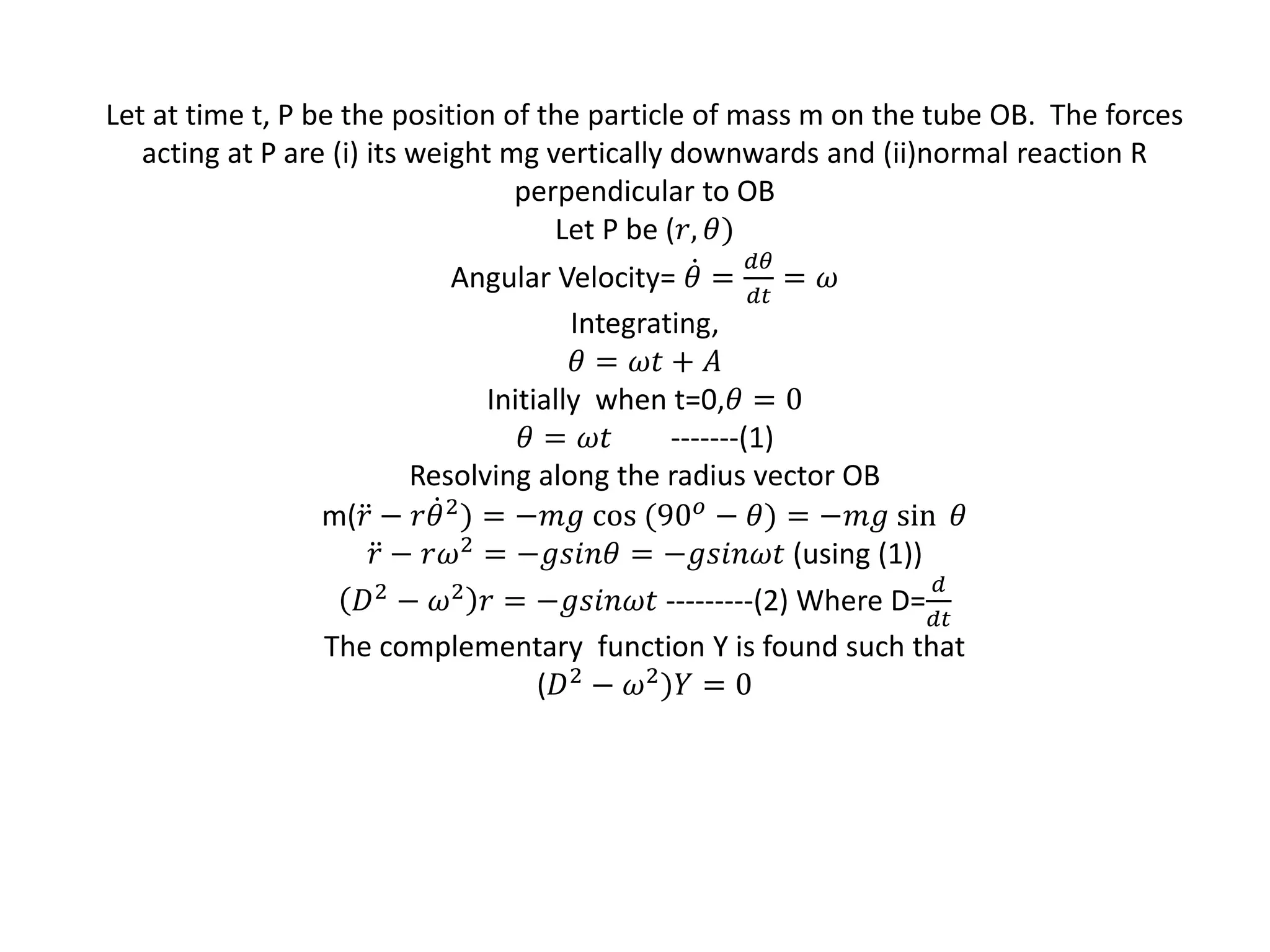 Dynamics problems | PPTX