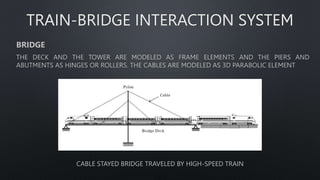 Dynamics of structures STAYED BRIDGE HS train | PPT