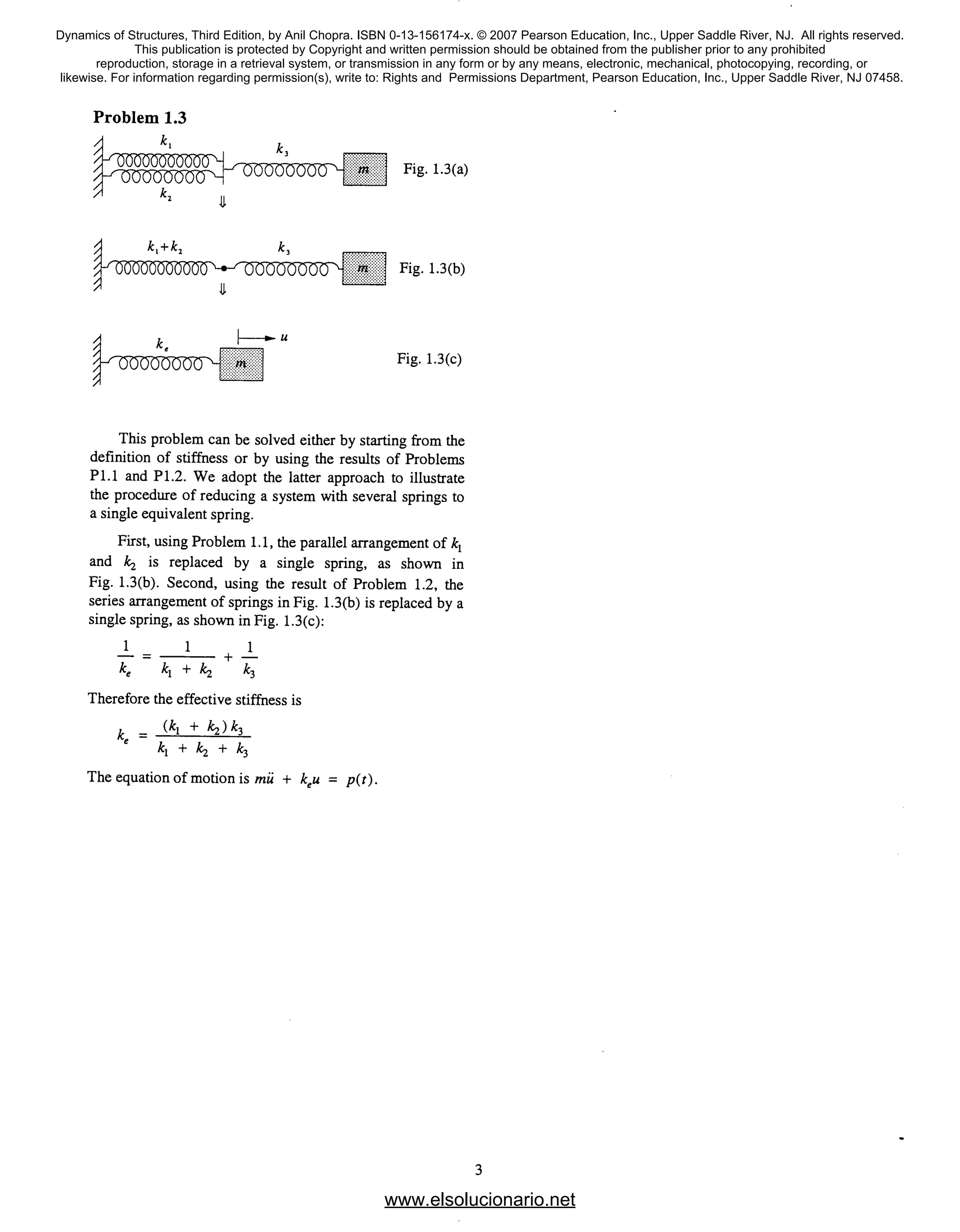 Dynamics Structures - Chopra - 3ed solutions.pdf Dynamics Structures - Chopra - 3ed solutions.pdf
