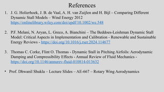 Dynamic Stall in Rotary wing Aircraft and Helicopters | PPT
