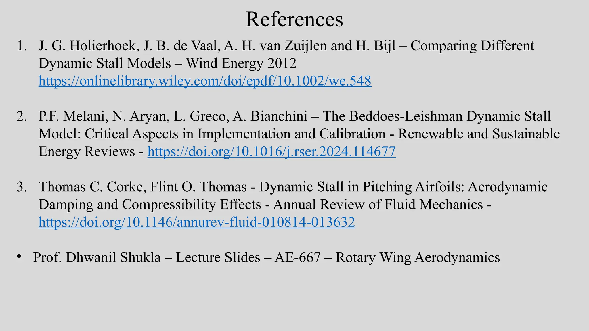 Dynamic Stall phenomenon in Rotary wing aircraft and helicopters | PPT
