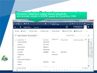 Dynamics Telephony Overview | PPTX