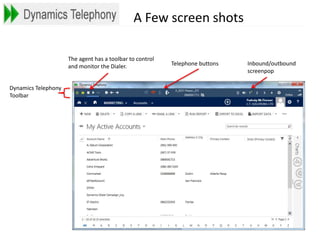 Dynamics Telephony Dialer Intro | PPT