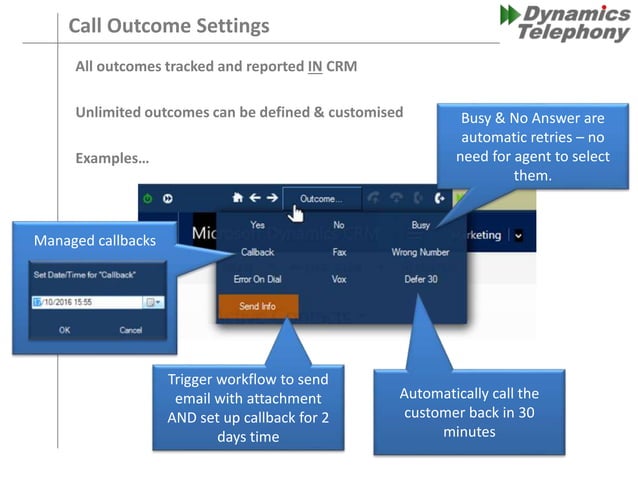 Dynamics Telephony overview | PPSX
