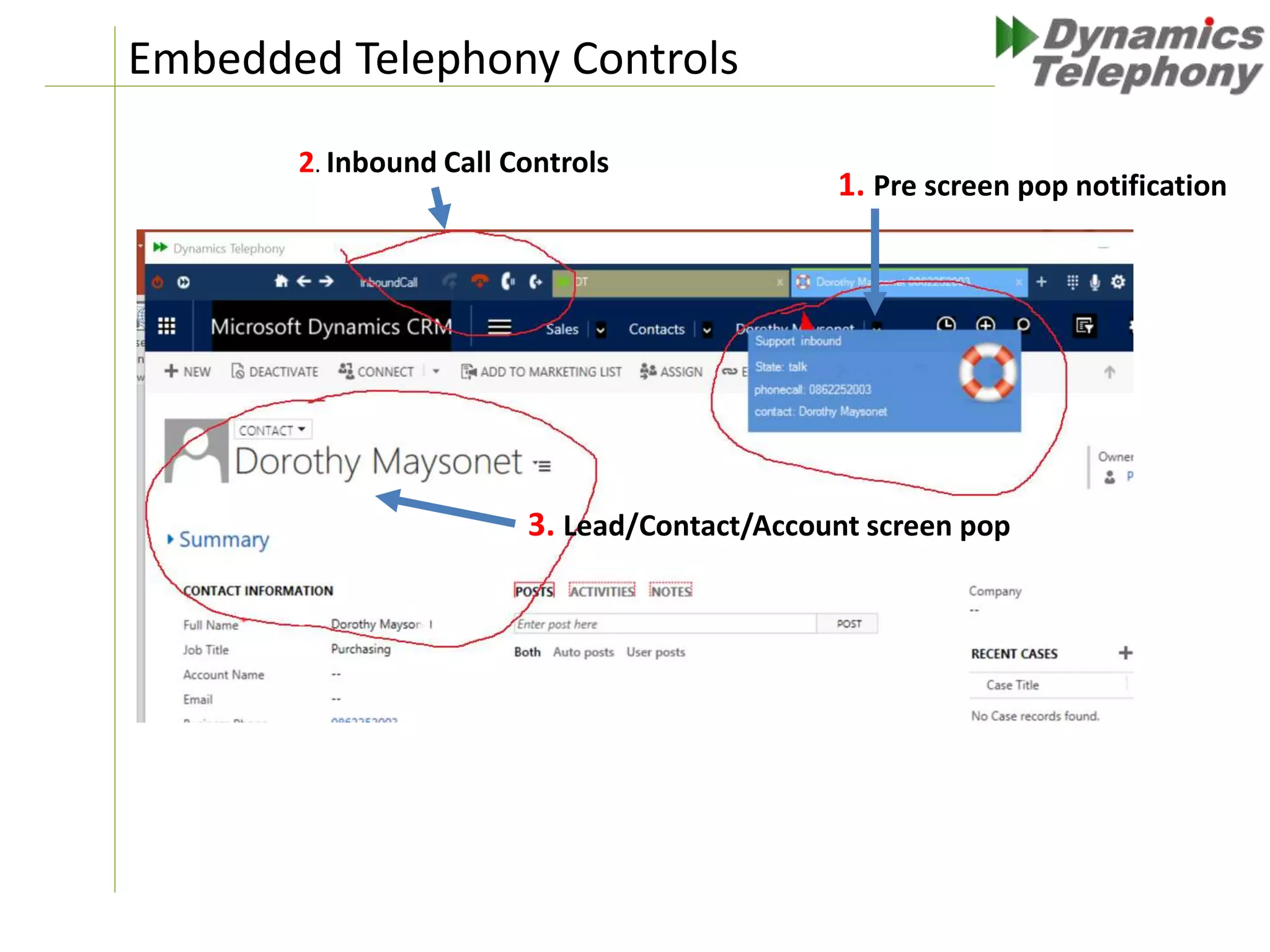 Dynamics telephony overview 2016 | PPT