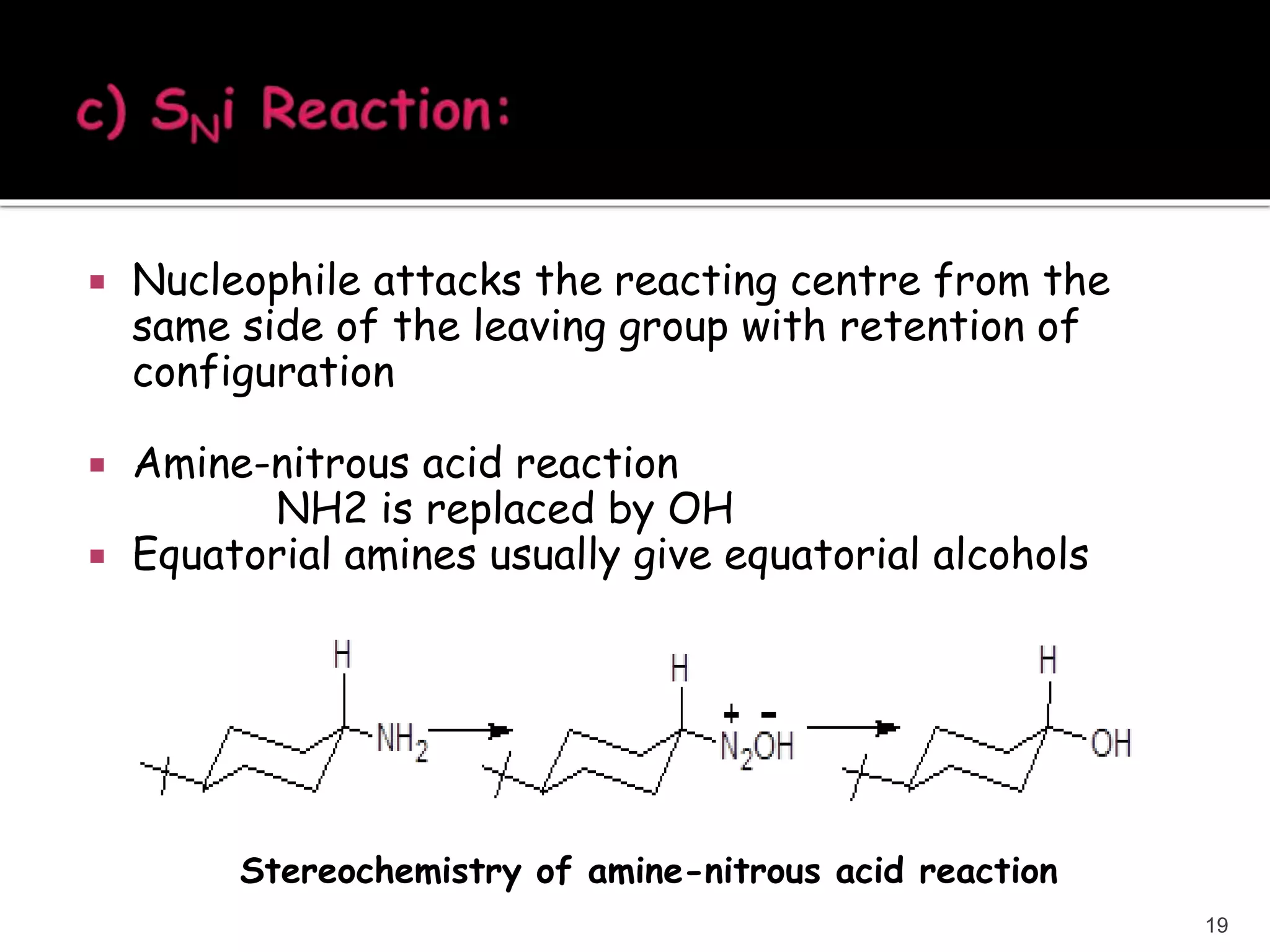 Dynamic Stereochemistry-Role of Conformation and Reactivity | PPT