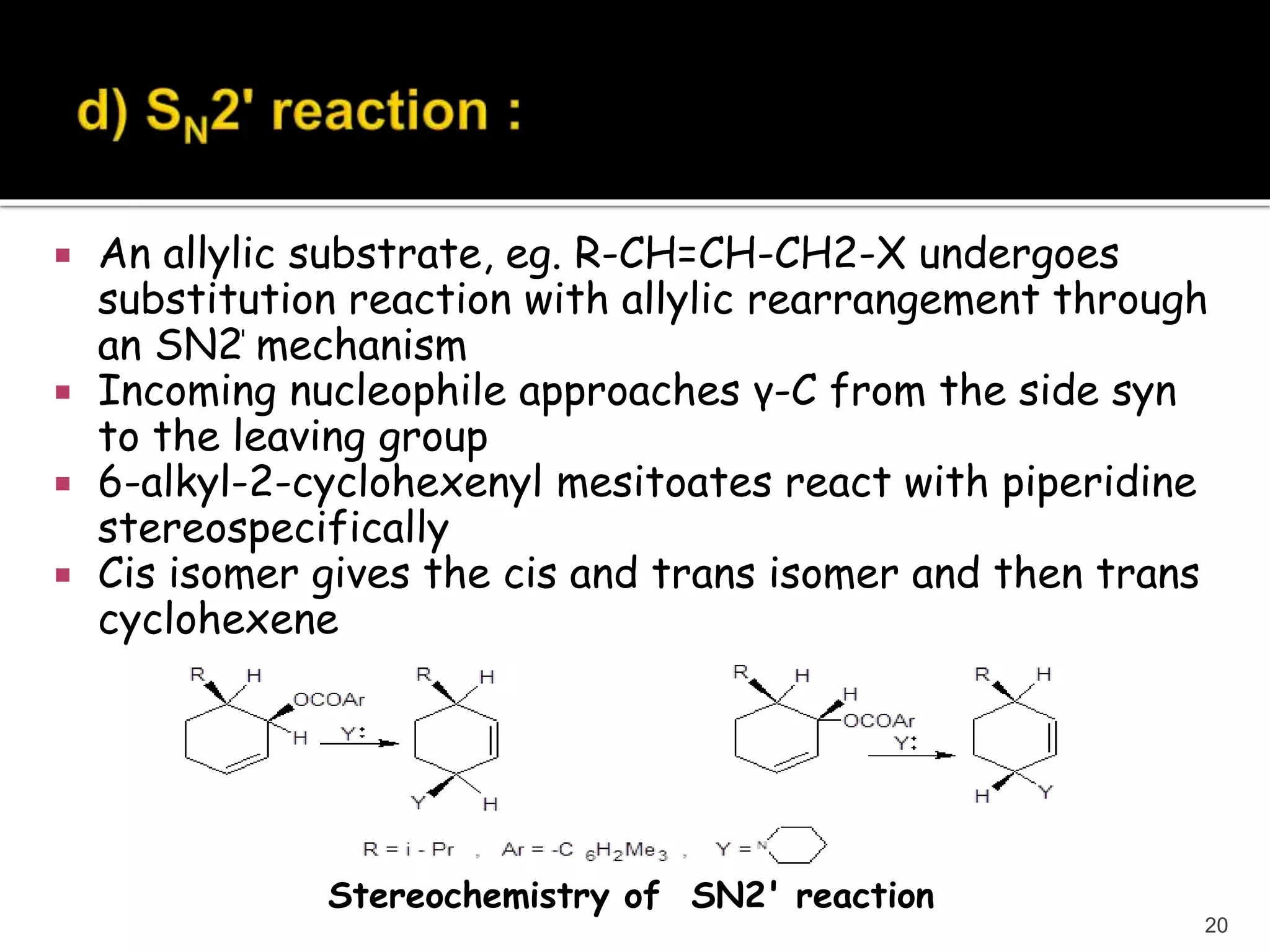 Dynamic Stereochemistry-Role of Conformation and Reactivity | PPT