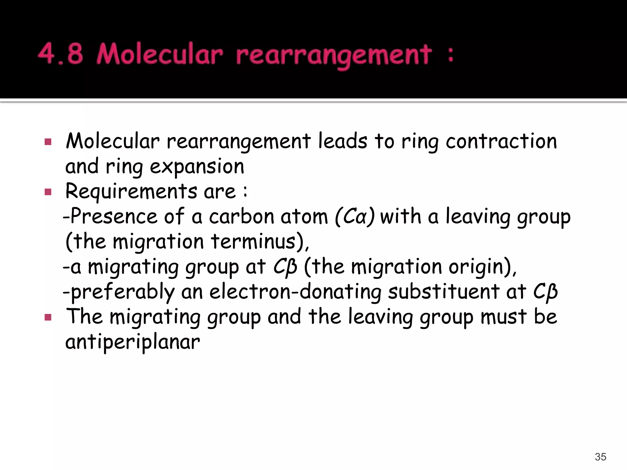 Dynamic Stereochemistry-Role of Conformation and Reactivity | PPT