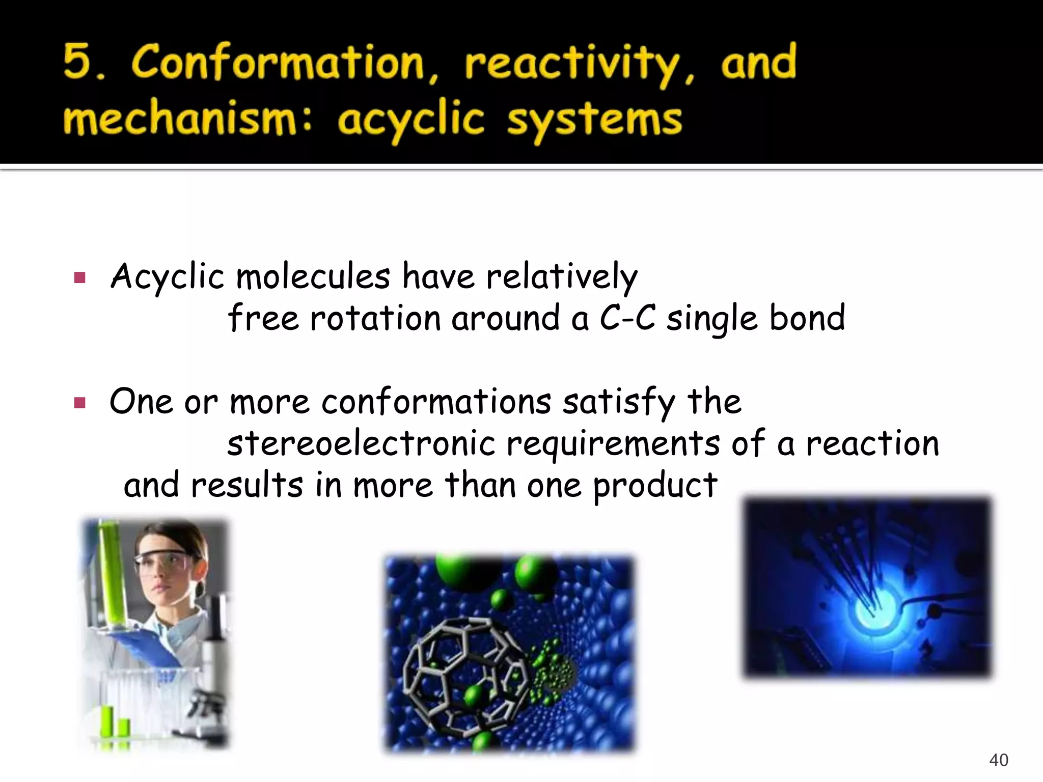 Dynamic Stereochemistry-Role of Conformation and Reactivity | PPT | Chemistry | Science