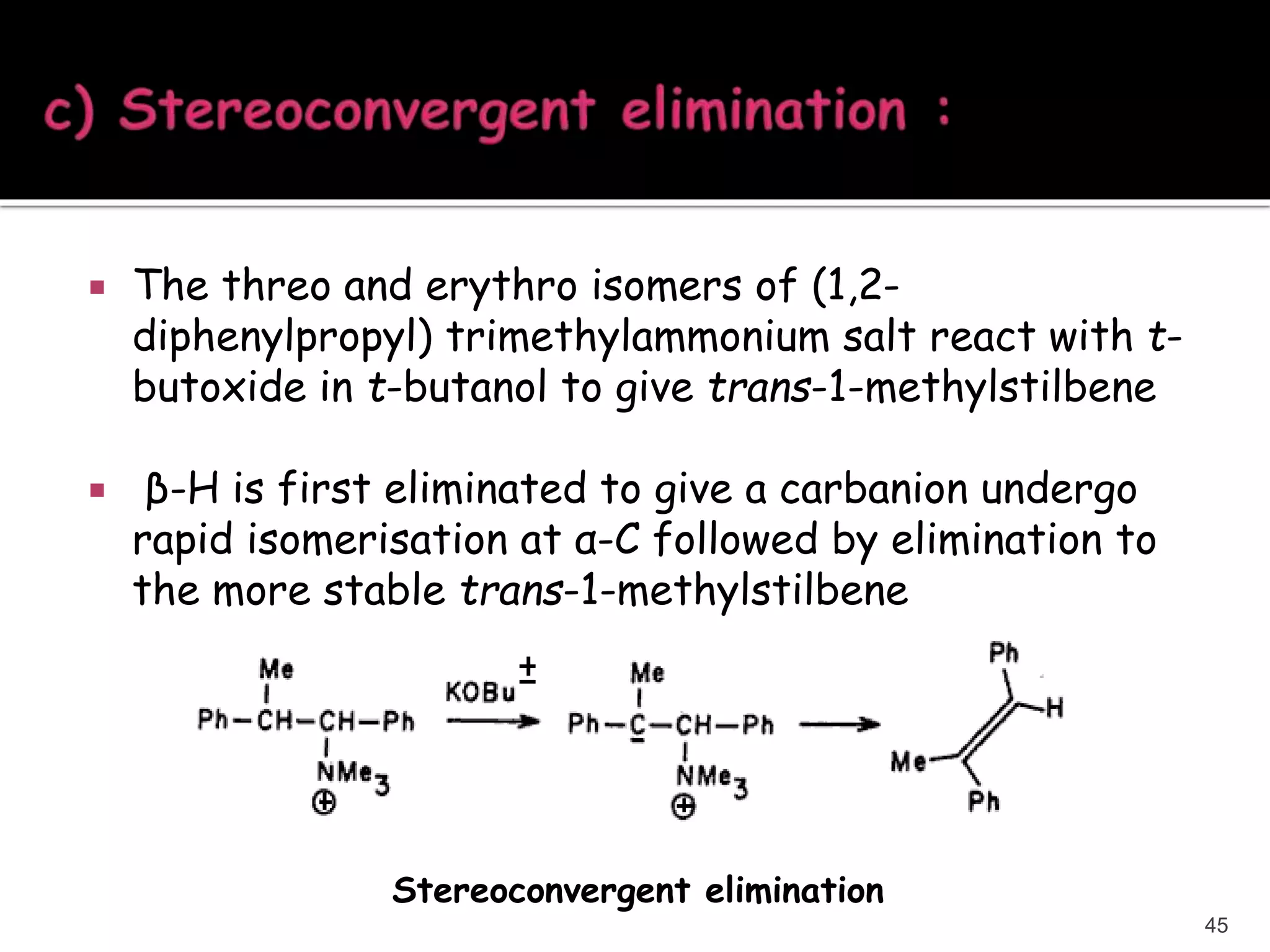 Dynamic Stereochemistry-Role of Conformation and Reactivity | PPT
