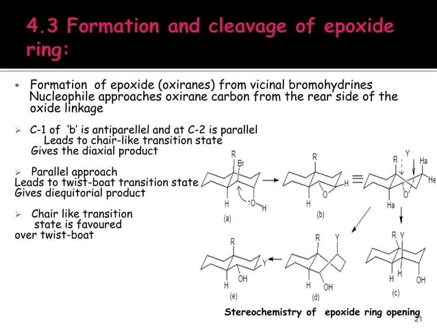 Dynamic Stereochemistry-Role of Conformation and Reactivity | PPT ...
