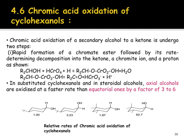 Dynamic Stereochemistry-Role of Conformation and Reactivity | PPT ...