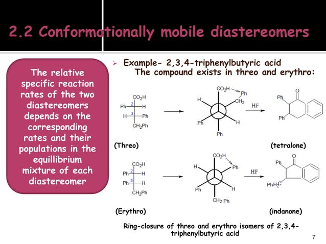 Dynamic Stereochemistry-Role of Conformation and Reactivity | PPT | Chemistry | Science