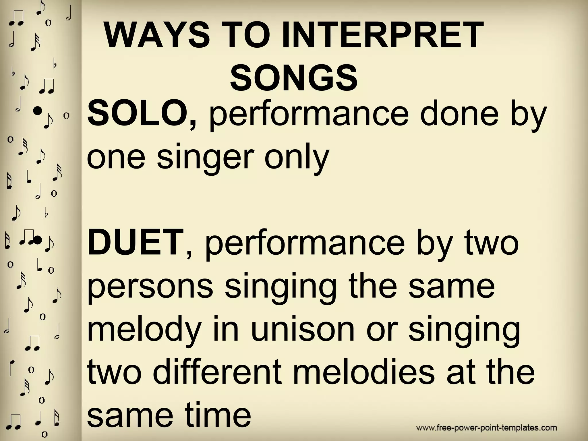 Dynamics, timbre, form | PPT