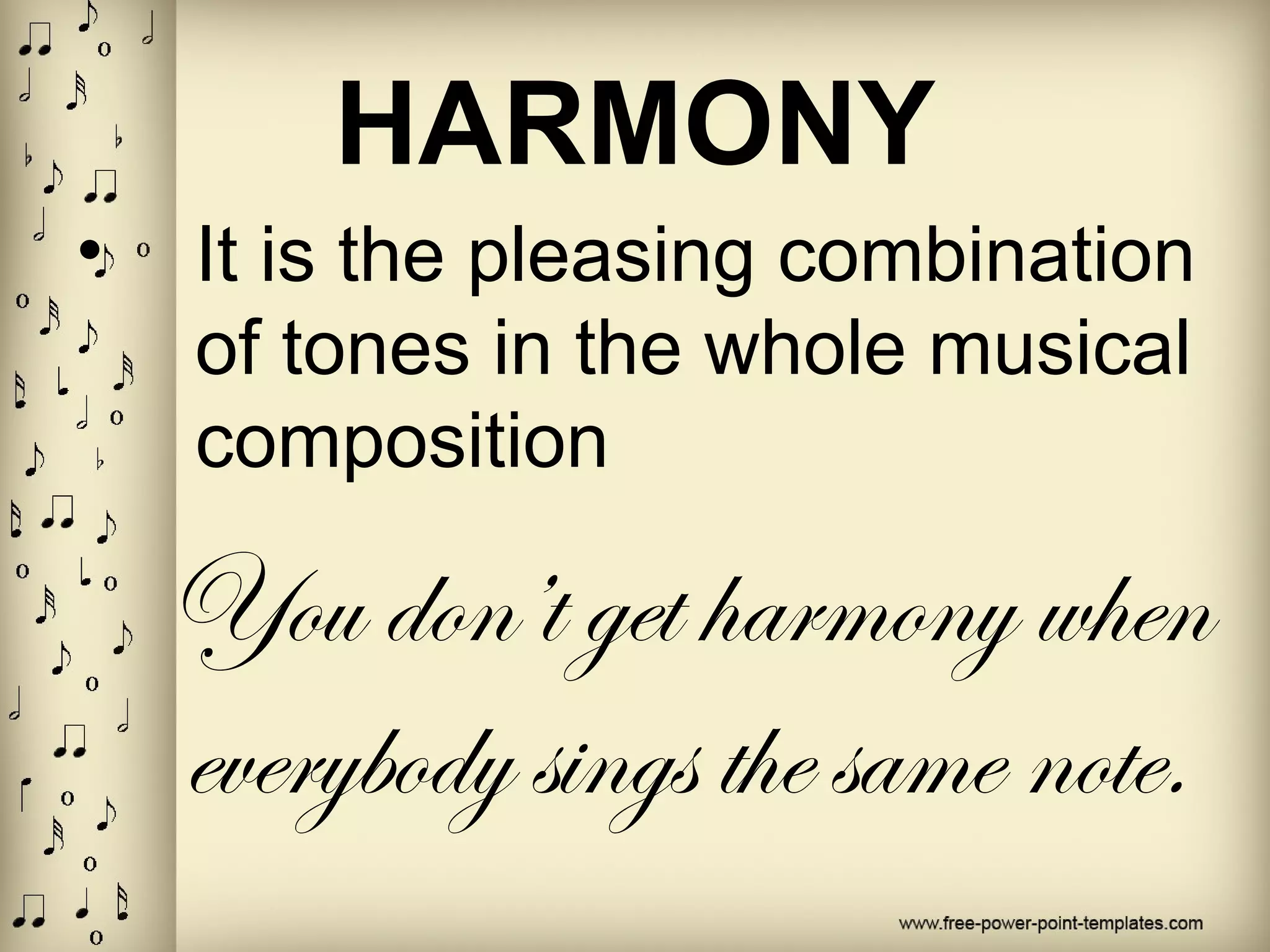 Dynamics, timbre, form | PPT