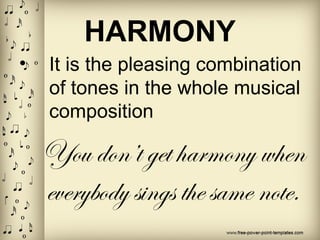 Dynamics, timbre, form | PPT