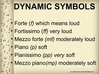 Dynamics, timbre, form | PPT