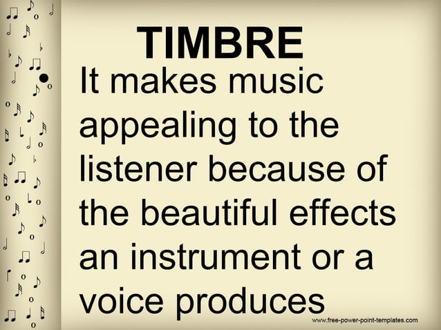 Dynamics, timbre, form | PPT | Music | Entertainment