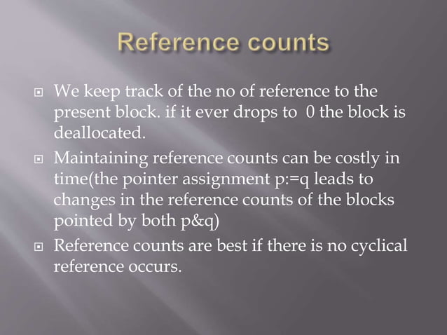Dynamic storage allocation techniques | PPTX | Data Storage and ...