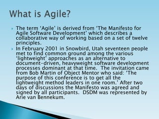 Dynamic system development method | PPTX