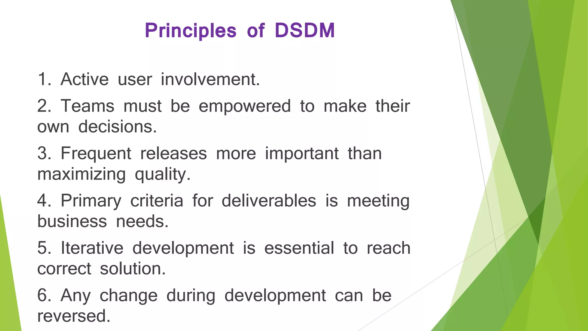 Dynamic system development method | PPTX