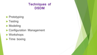 Dynamic system development method | PPTX