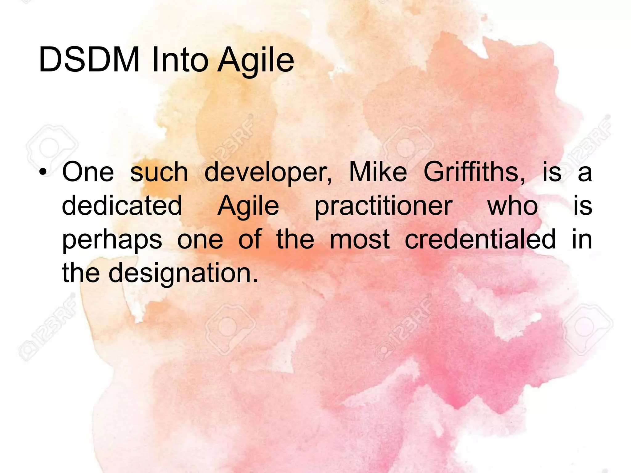 Dynamic System Development Method Dsdm Pptx Computer Software And Applications Computing