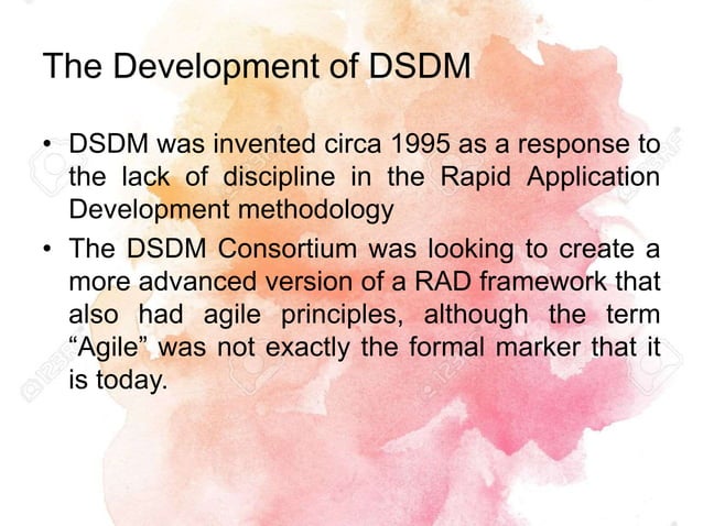Dynamic System Development Method (DSDM) | PPTX | Computer Software and ...