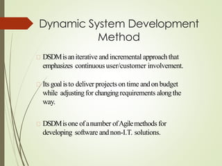 Dynamics ystems development method | PDF