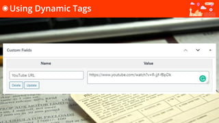 Dynamic Tags & Conditions For Elementor Pro | PPT