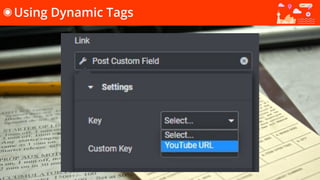 Dynamic Tags & Conditions For Elementor Pro | PPT