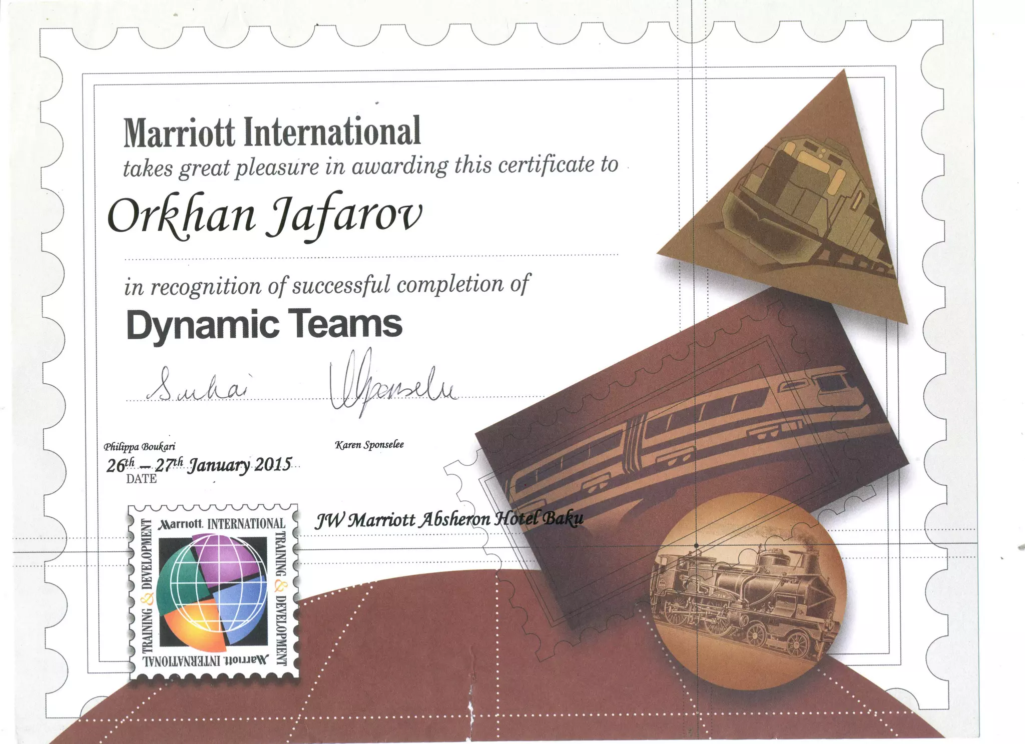 Dynamic teams , Marriott int | PPT