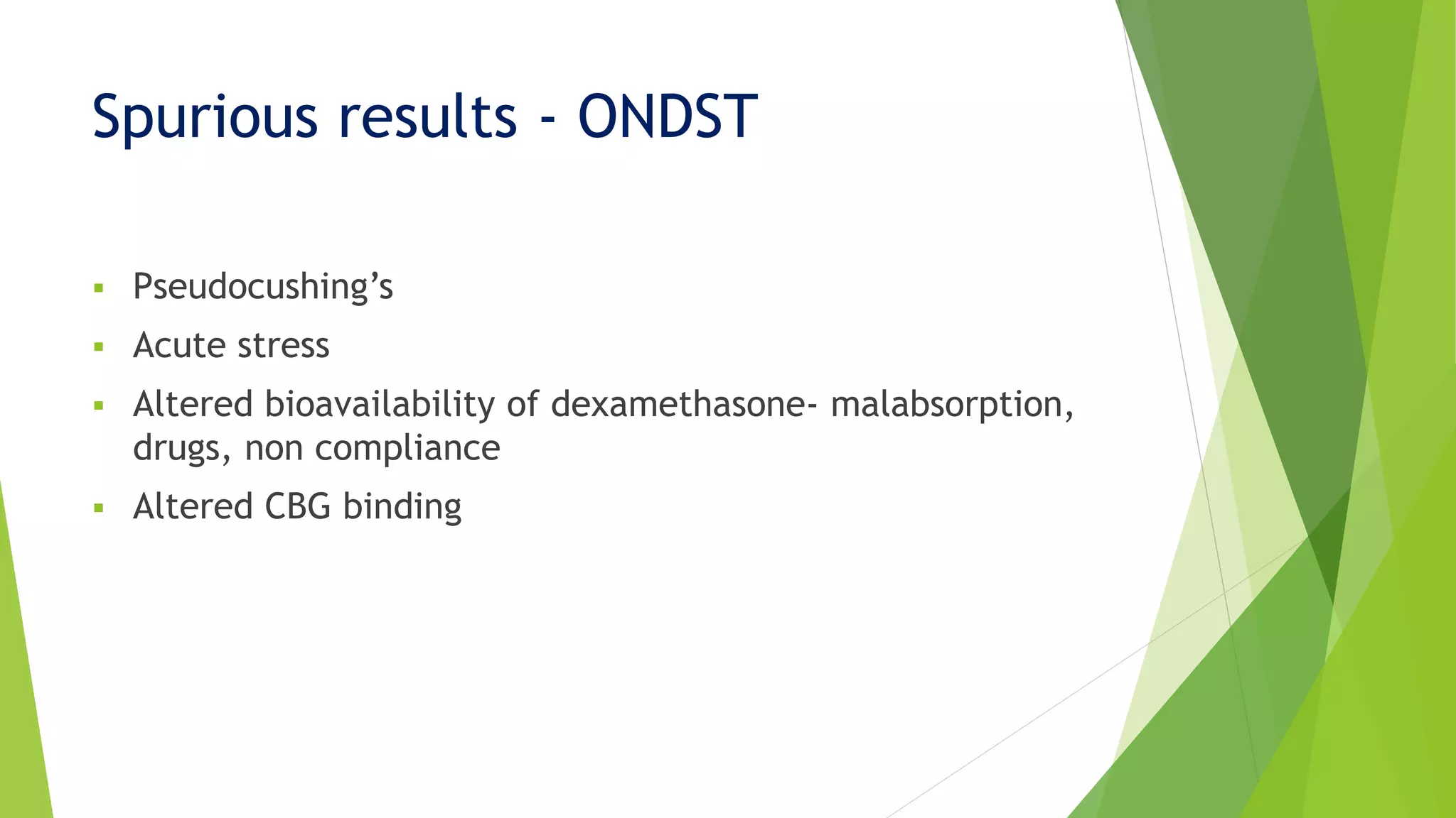 Dynamic testing in endocrinology | PPTX