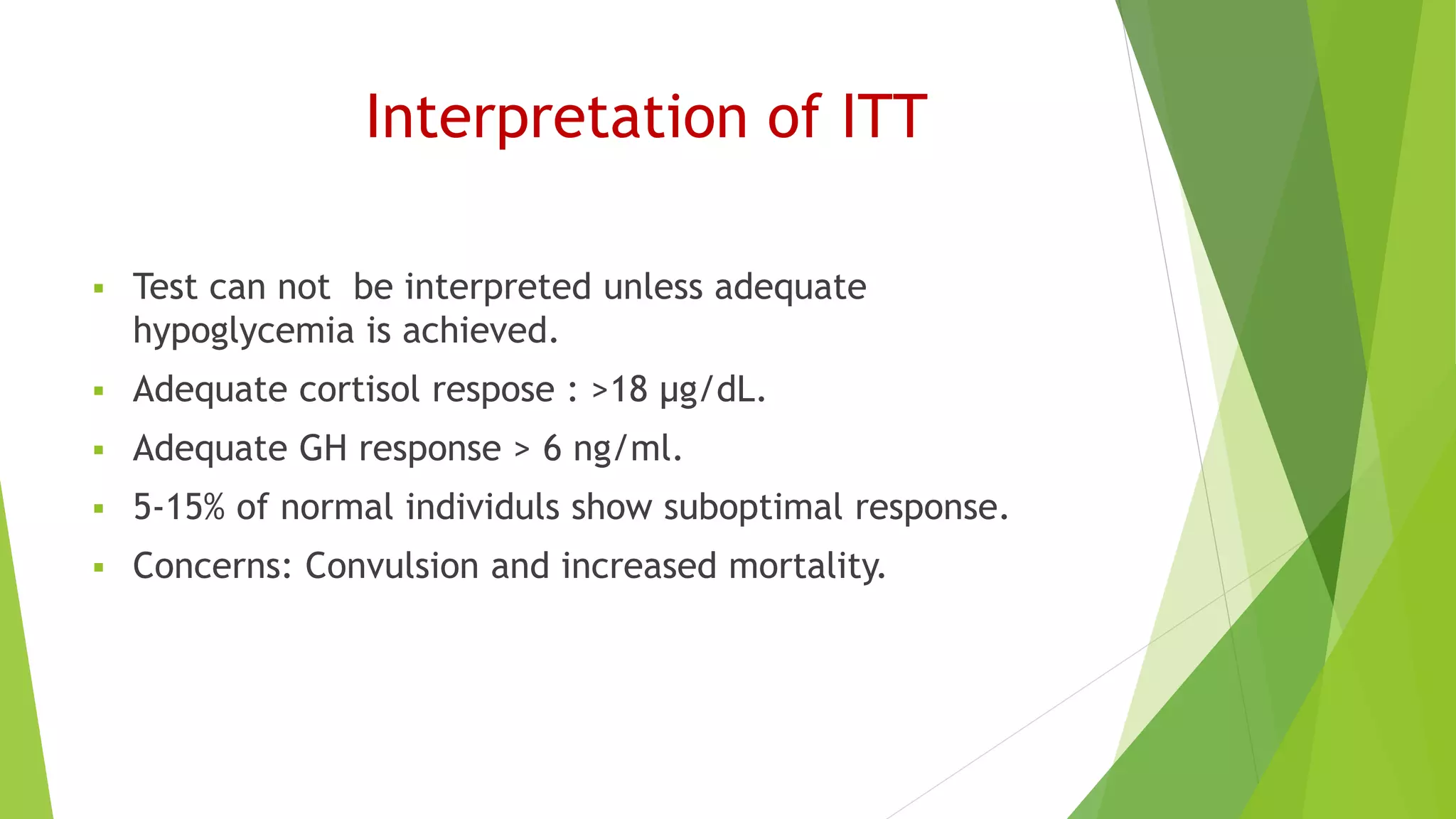 Dynamic testing in endocrinology | PPTX