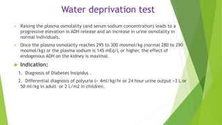 Dynamic testing in endocrinology | PPTX