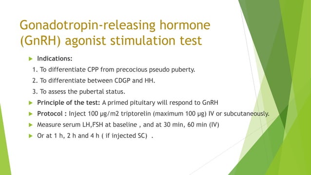 Dynamic testing in endocrinology | PPTX | Endocrine and Metabolic ...