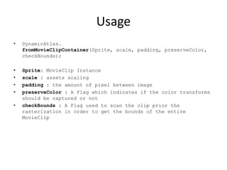 Dynamic Texture Atlas by Epul | PPT