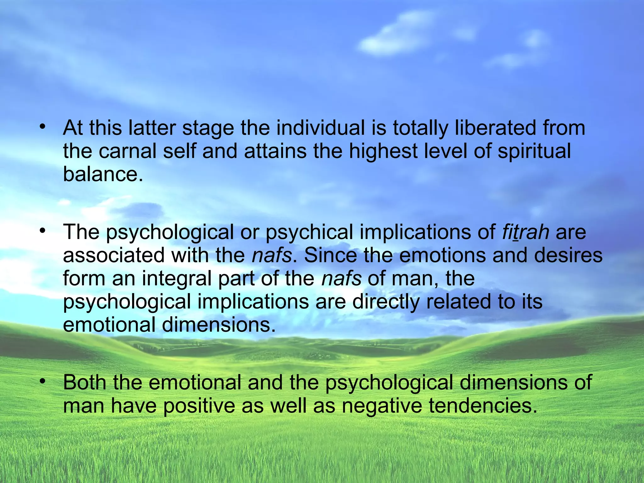 Islamic Ethics :Dynamic theory of human soul | PPT